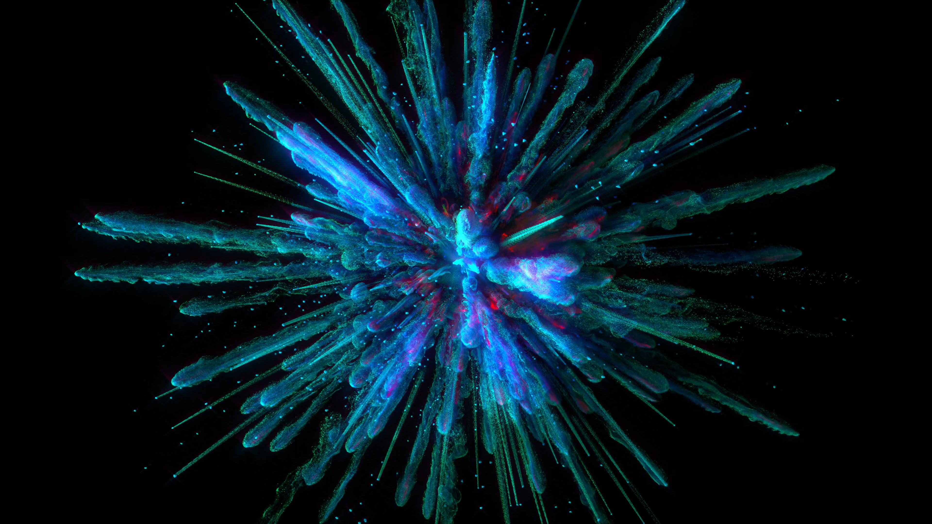 Color explosion X-Particles, Cinema 4d on Vimeo