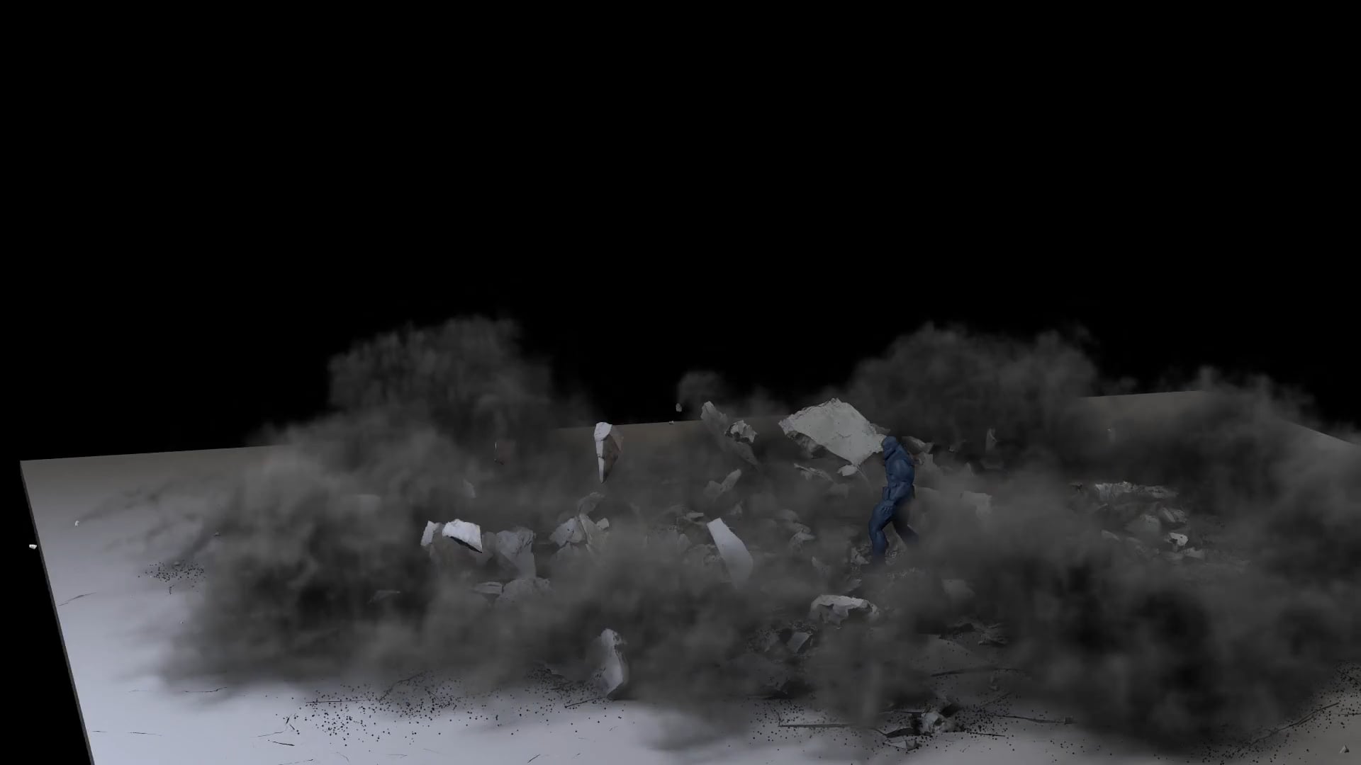 Character Ground Impact FX ( landing effect ) _houdini on Vimeo
