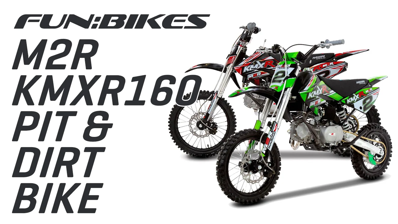 FUN:BIKES - Product Overview: M2R KMXR160 160cc Dirt & Pit Bike on Vimeo