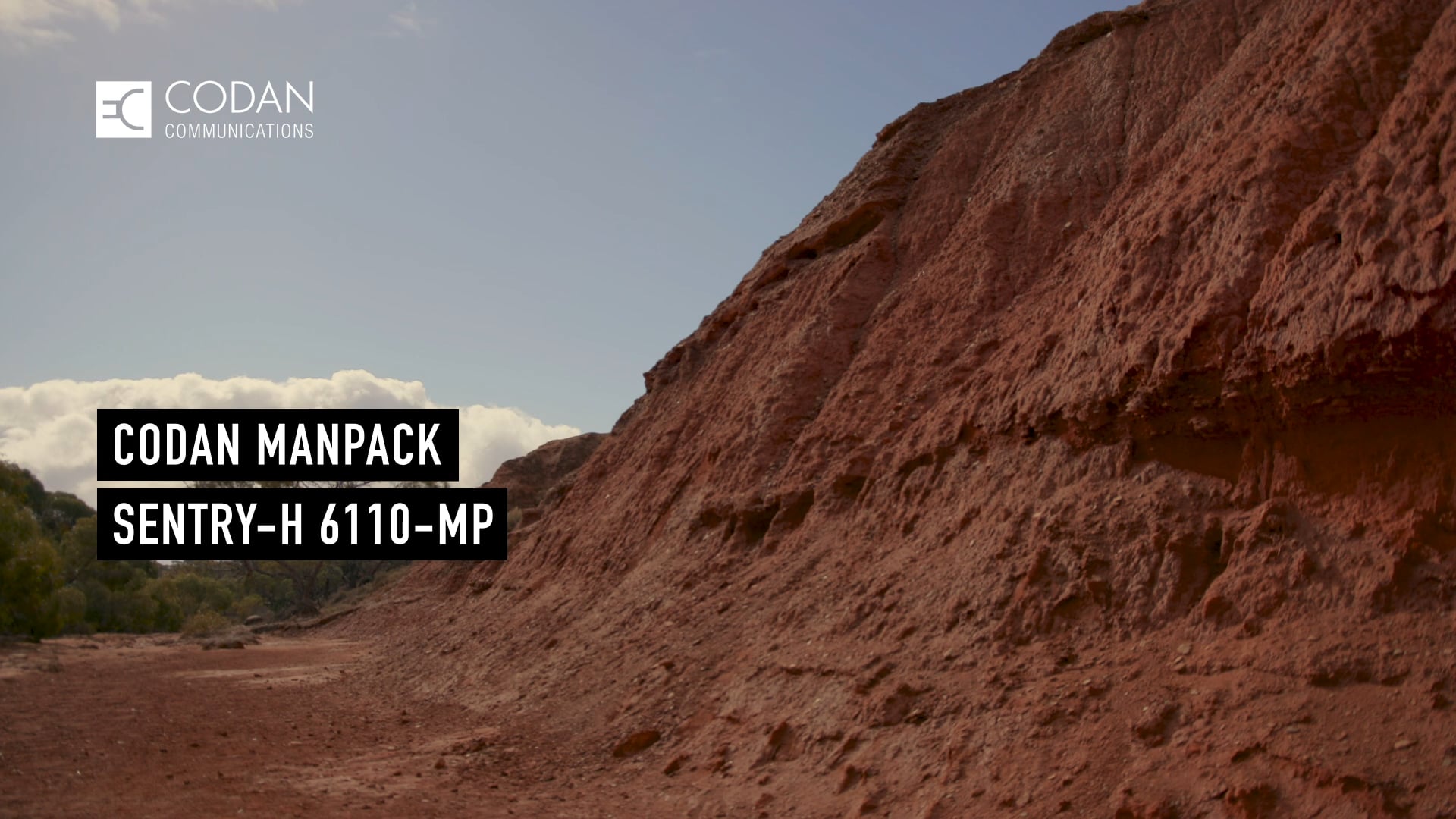 Codan Sentry-H 6110-MP Manpack on Vimeo