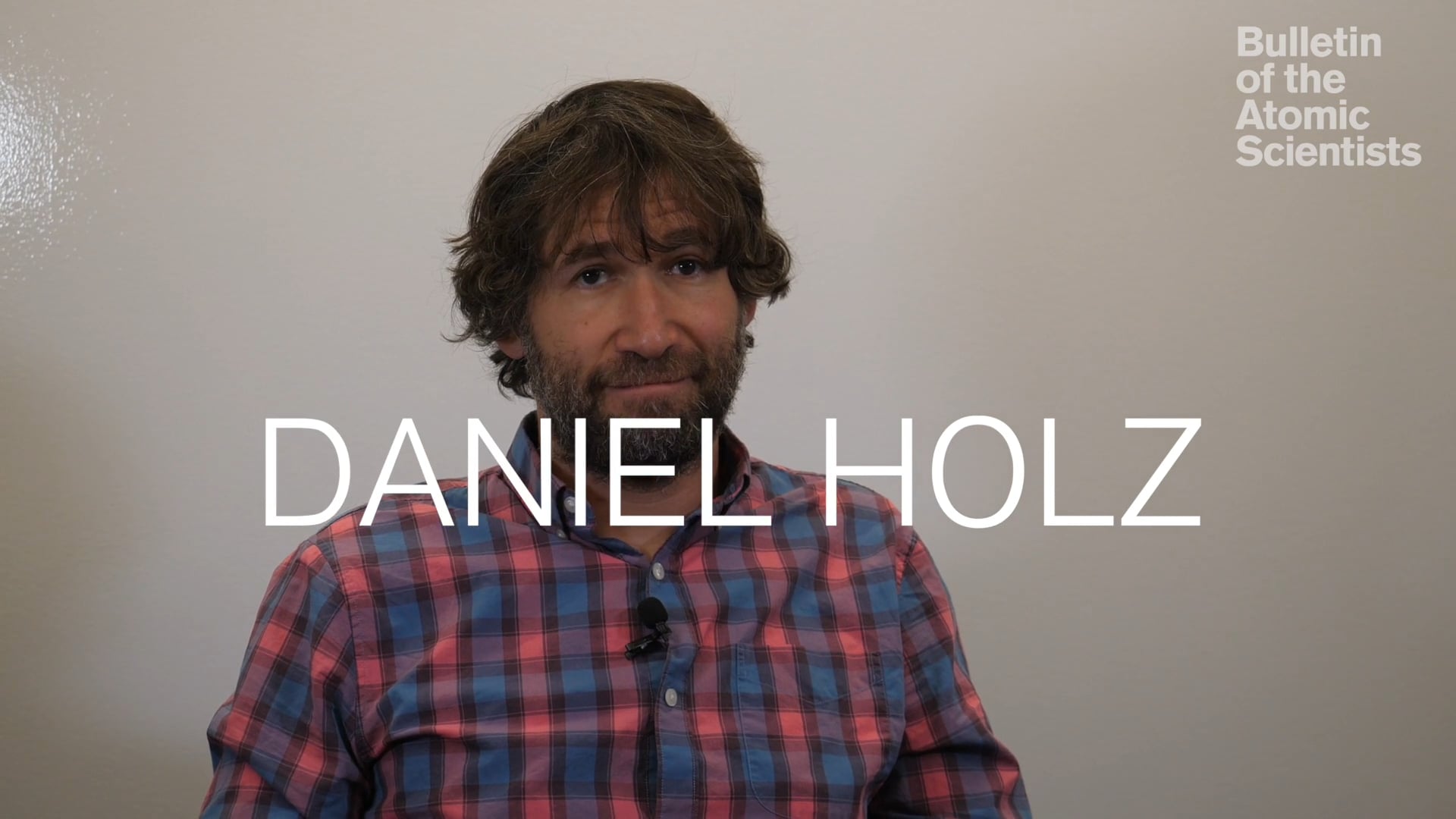 Dr. Daniel Holz on the scientists involved in the Doomsday Clock on Vimeo