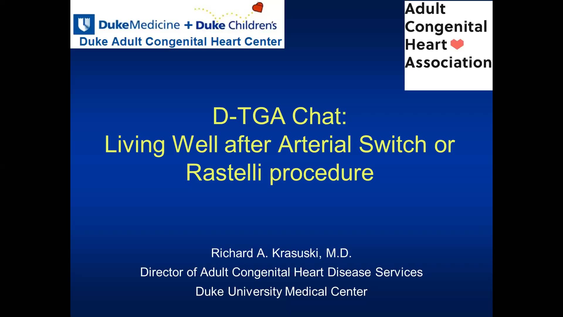 D-TGA Chat, Part 1: Life after an Arterial Switch or Rastelli procedure ...