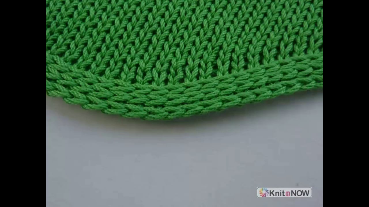 Chained Hem | Machine Knitting Tutorial