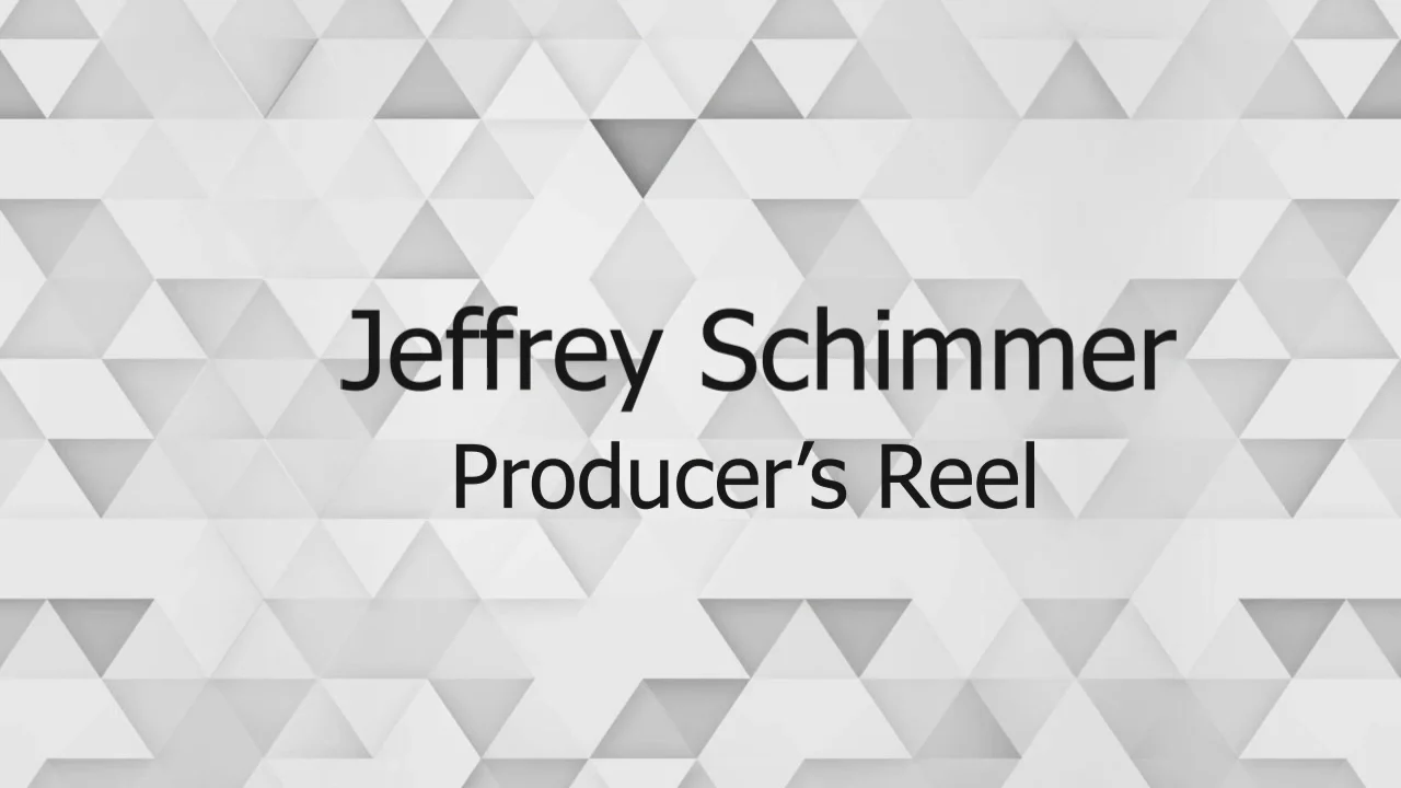 Producer's Reel 2019 - Jeffrey Schimmer on Vimeo
