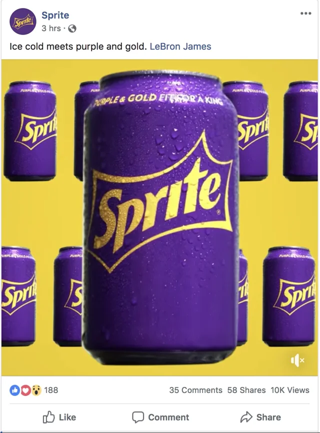 Lebron James Sprite Can
