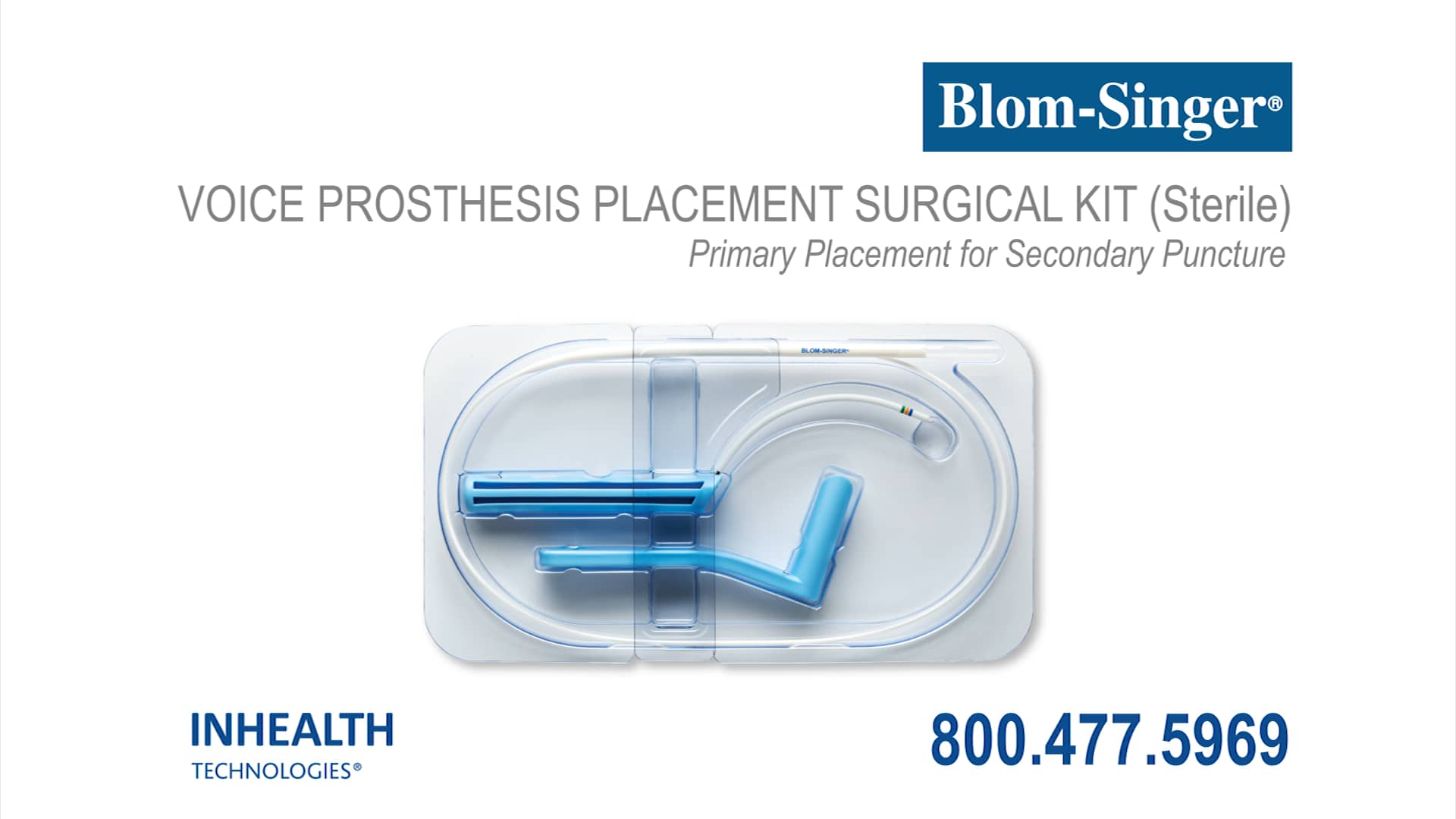 Blom-Singer Voice Prosthesis Placement Surgical Kit: Primary Placement ...