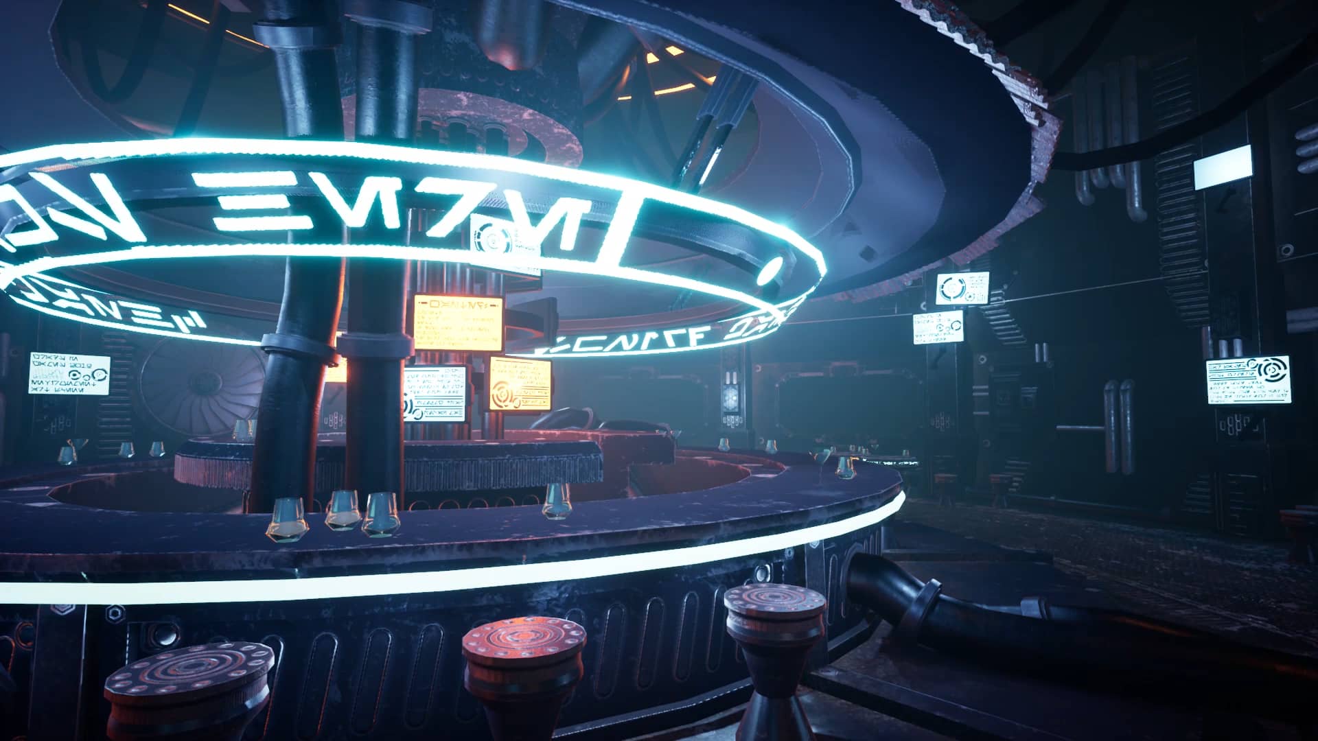 Urban Sci-Fi Bar Environment on Vimeo