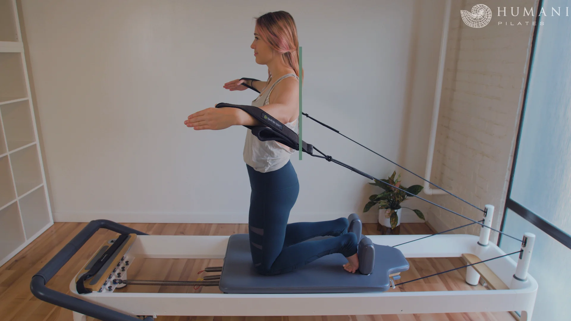 Pilates How-To: Reformer: Hug A Tree