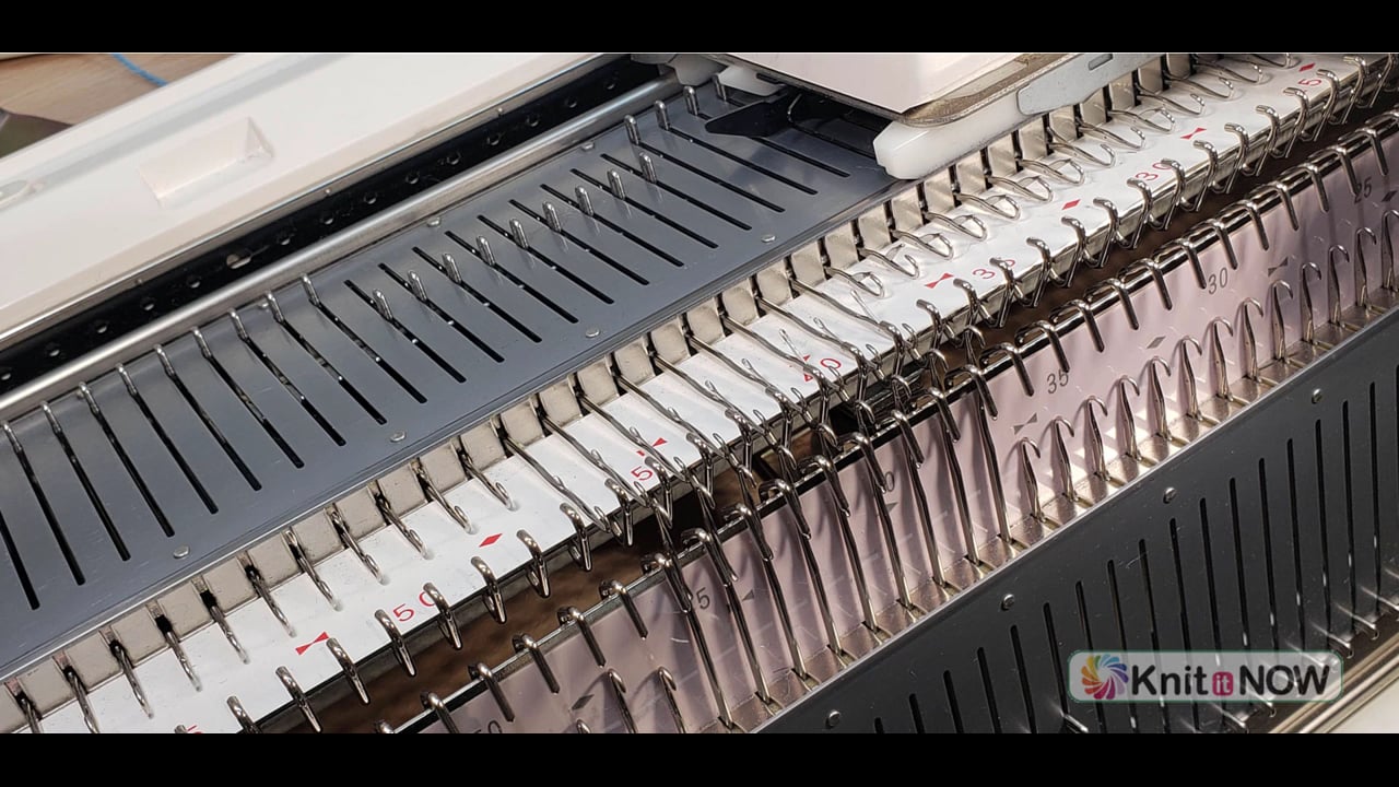 Adjusting a Ribber | Machine Knitting Tutorial