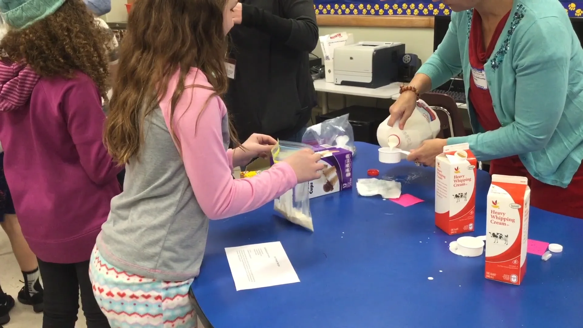 Ice Cream Making - Cold Spring Elementary School
