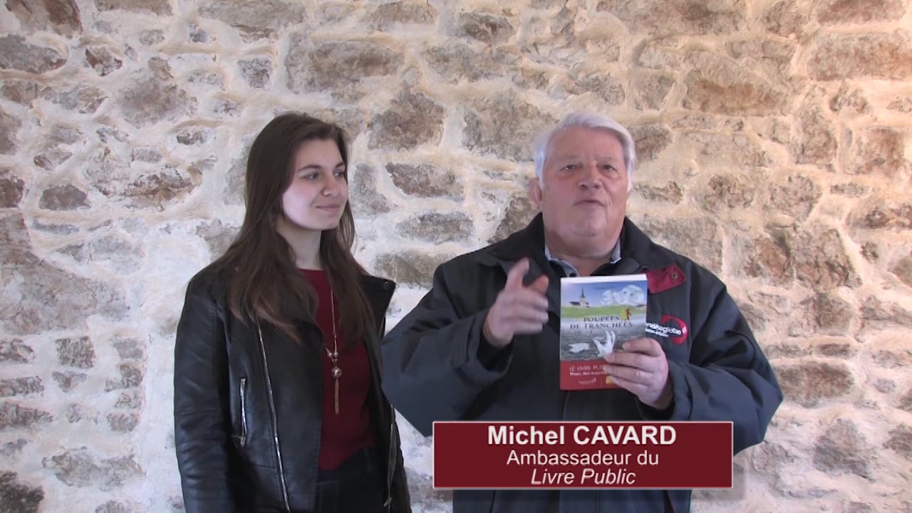 Michel Cavard, l'Ambassadeur du Livre Public en Vendée annonce sa venue ...