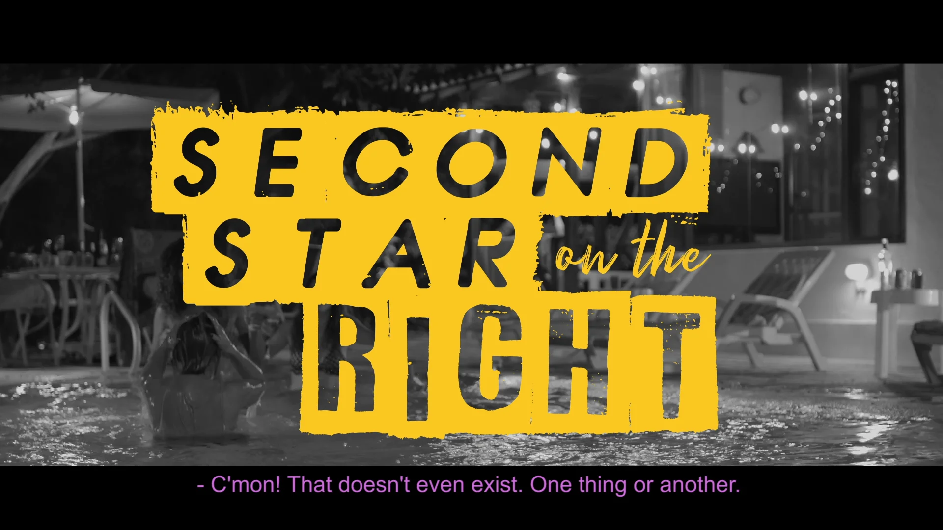 SEGUNDA ESTRELLA A LA DERECHA (SECOND STAR ON THE RIGHT) - TRAILER