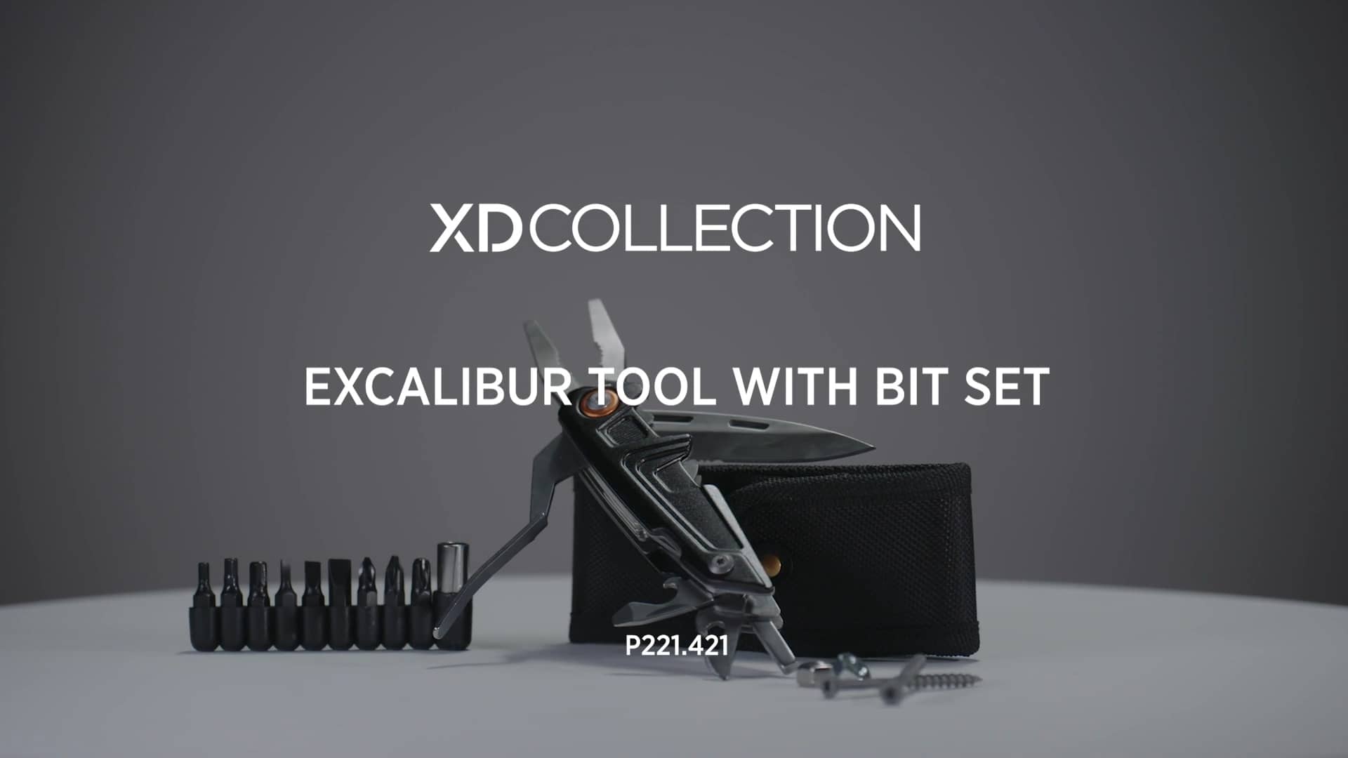 Excalibur tool with bit set on Vimeo