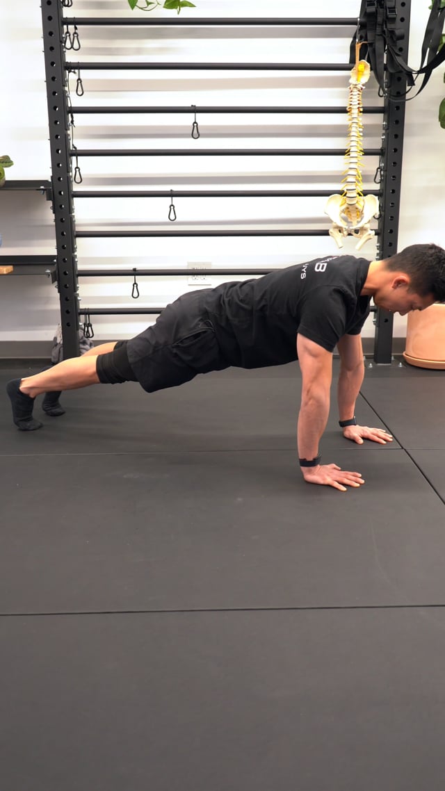 Serratus Anterior Exercises With Theraband