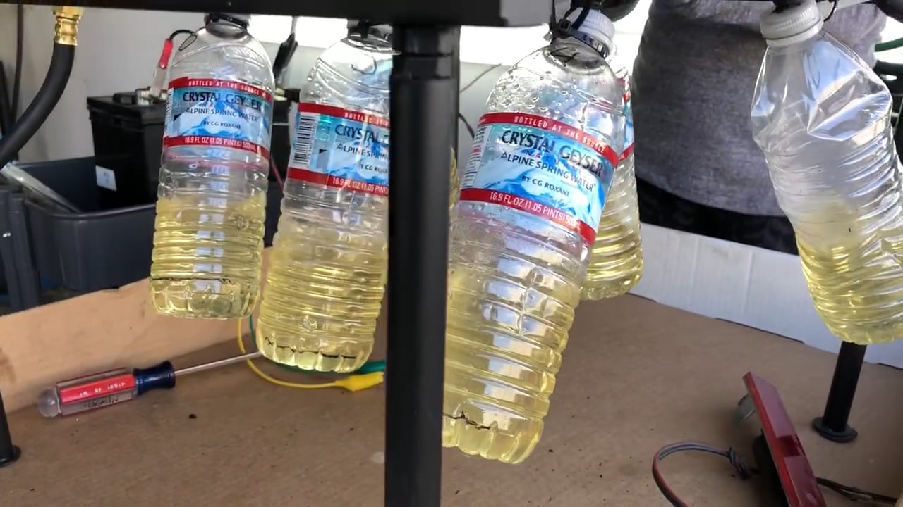 Redneck flow bench for fuel injector testing on Vimeo
