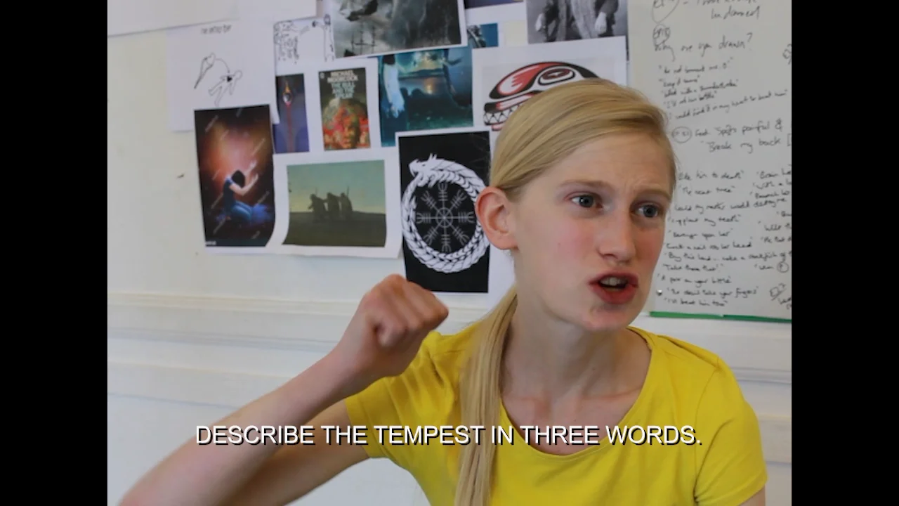 The Tempest Cast - Nell Hardy on Vimeo