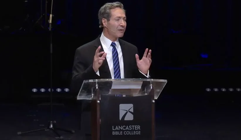 Testimony - Dr. Marshall Angotti at Lancaster Bible College on Vimeo