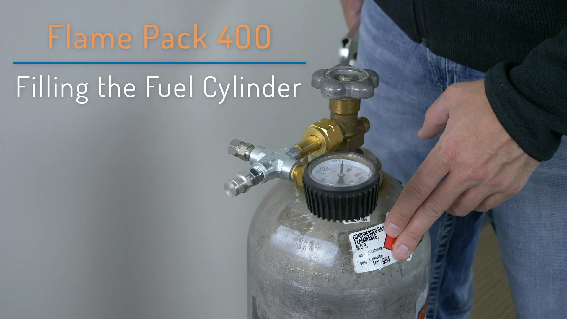 Flame Pack 400 | Filling Cylinder on Vimeo