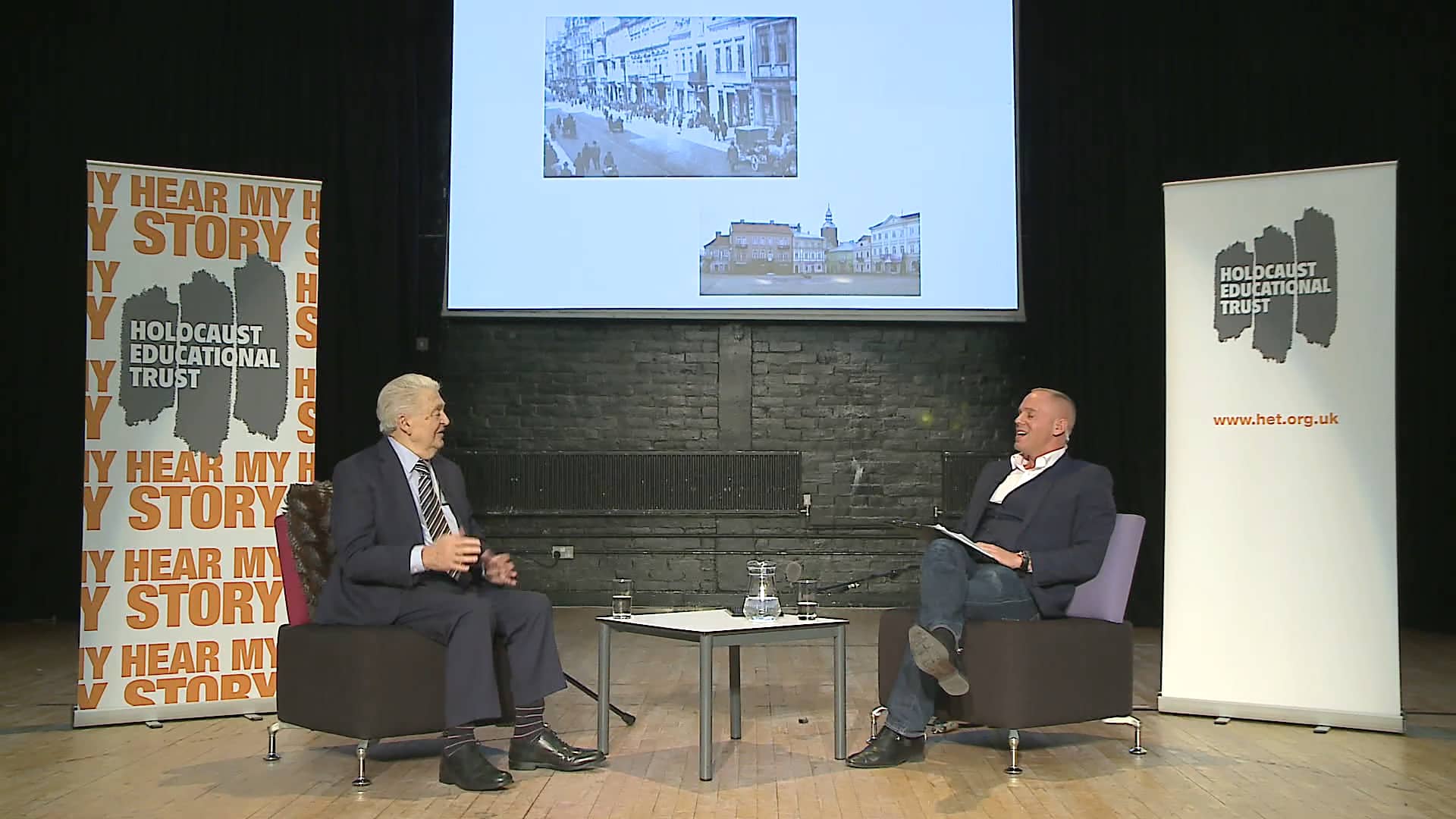 Harry Spiro BEM in conversation with Rob Rinder to mark Holocaust ...