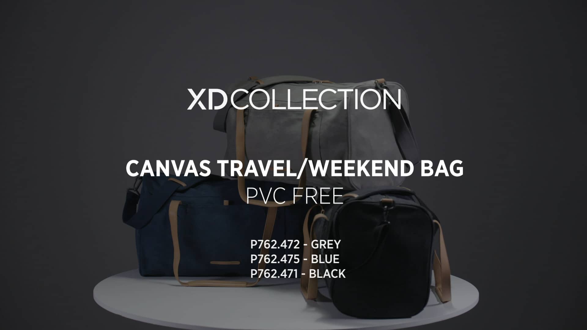 Canvas travel/weekend bag on Vimeo