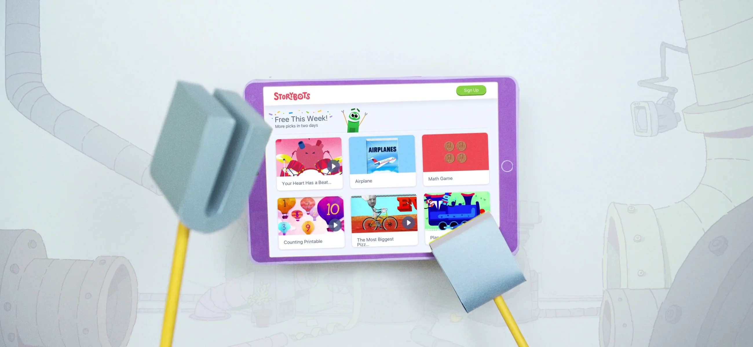 Storybots ipad scroll on Vimeo