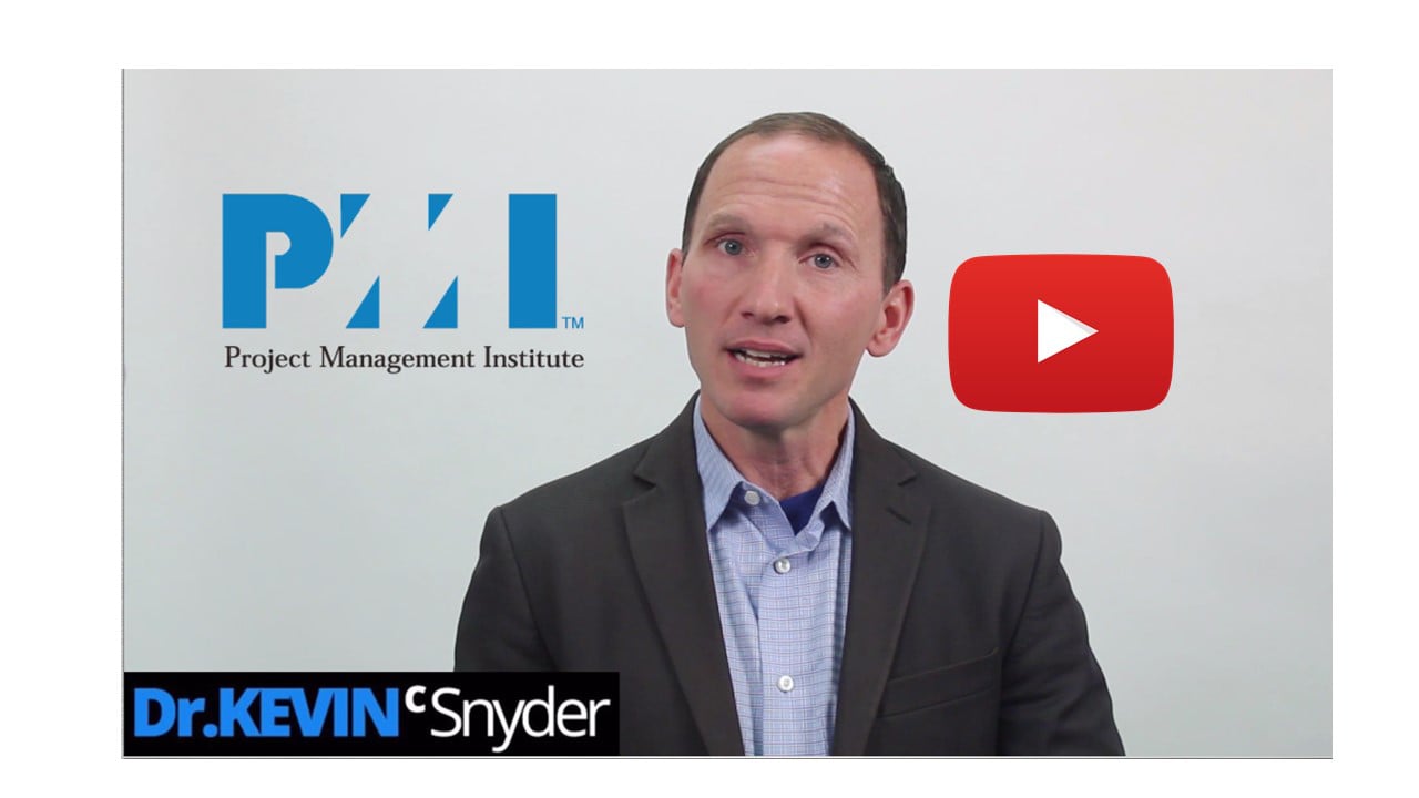 Kevin Snyder, dynamic keynote speaker for PMI conferences and events on ...
