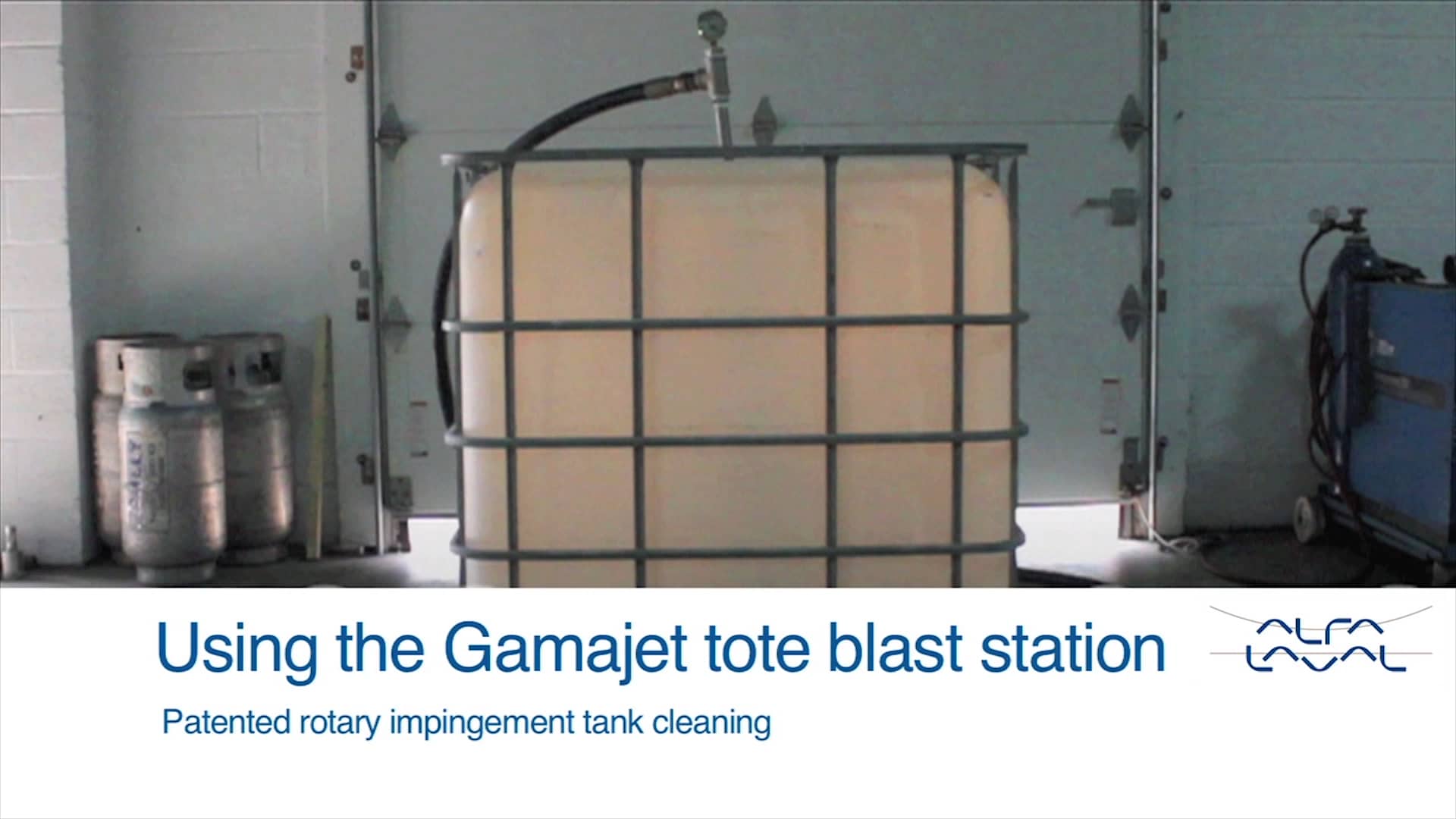Gamajet Tote Cleaning on Vimeo