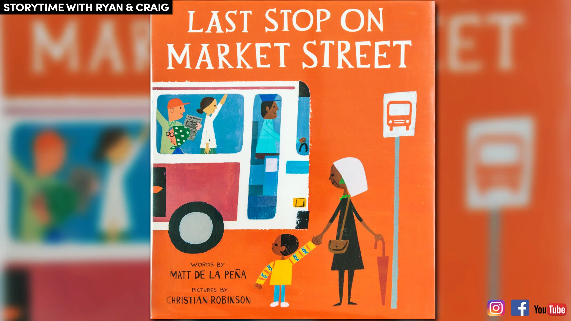 READ ALOUD | Last Stop On Market Street by Matt de la Pena