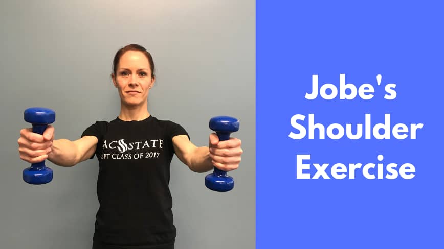 Jobe's Shoulder Exercise | Performance Physical Therapy on Vimeo