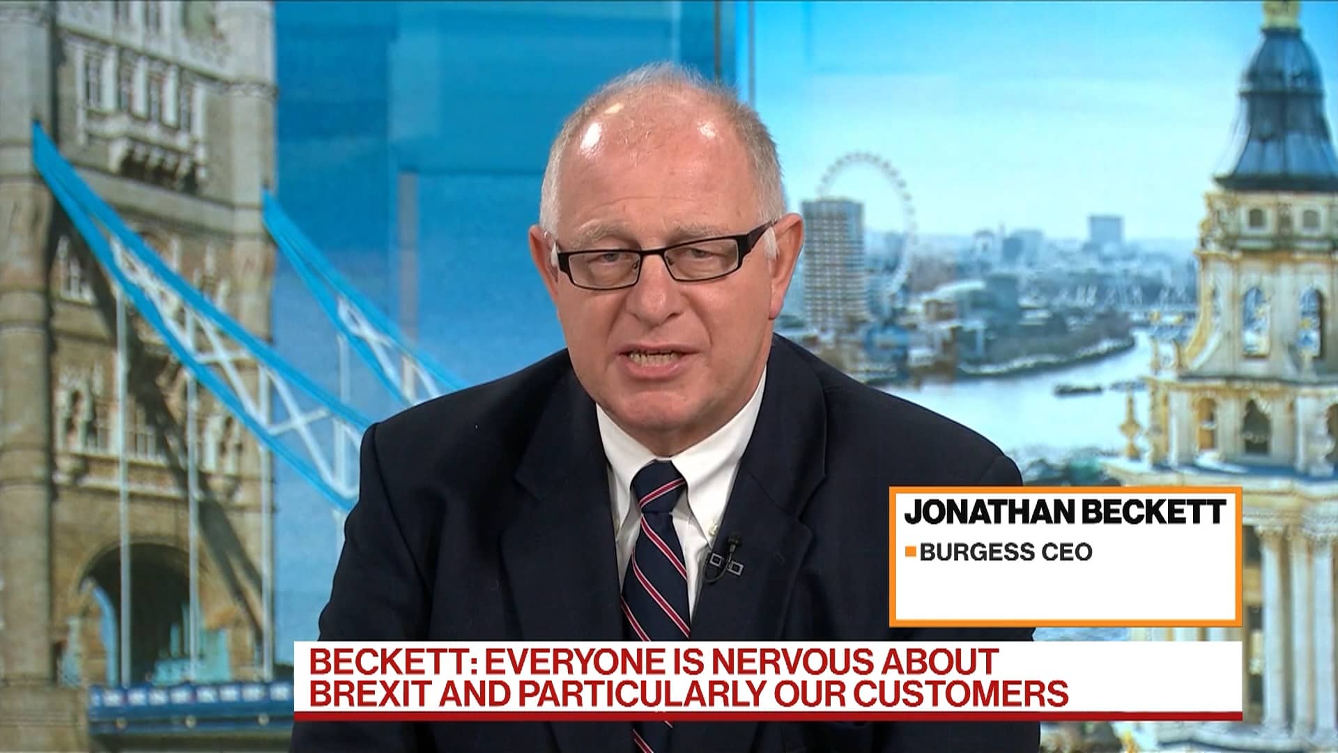 Jonathan Beckett live on Bloomberg on Vimeo