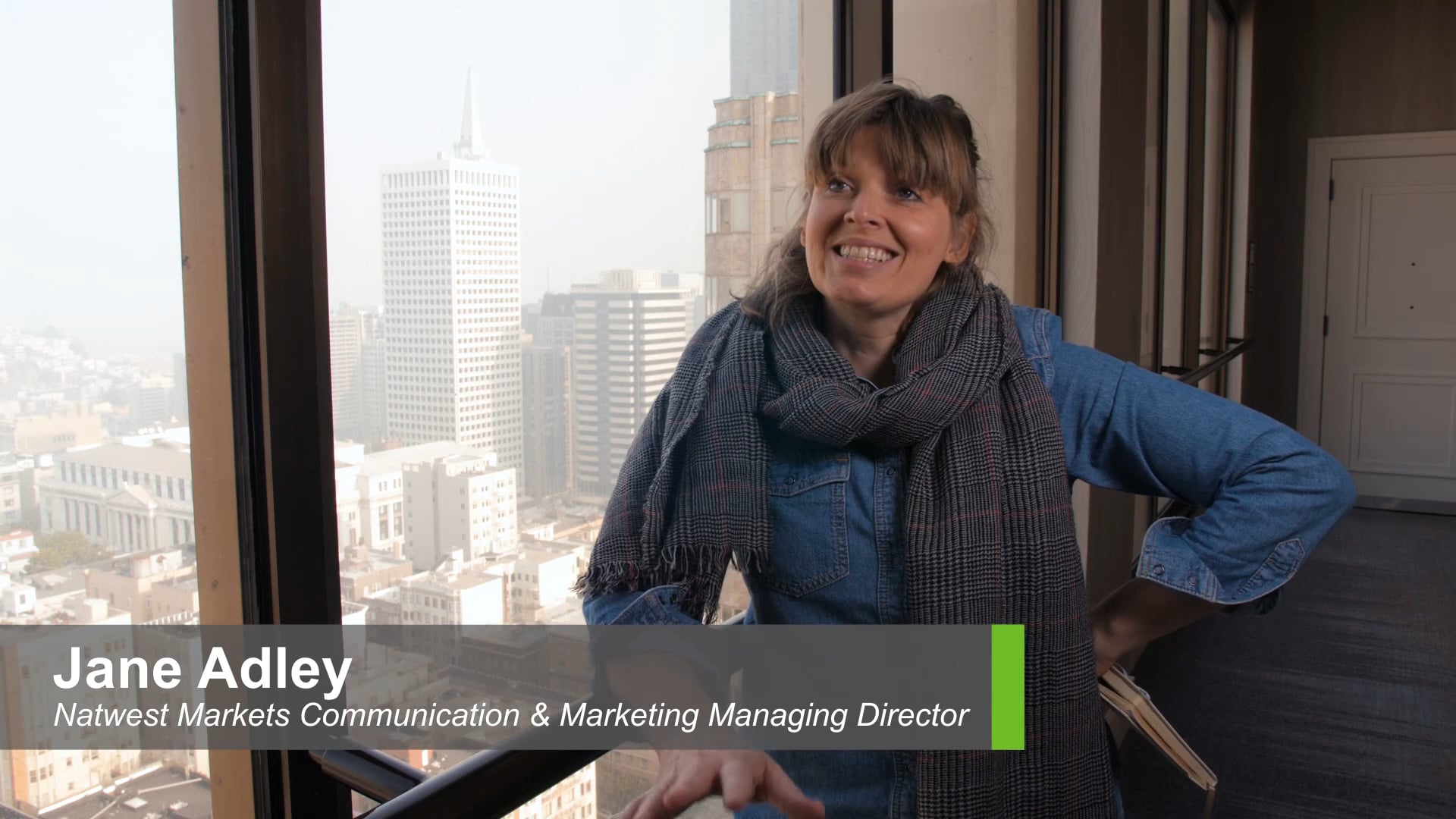 Jane Adley, CMO, NatWest Markets on Vimeo