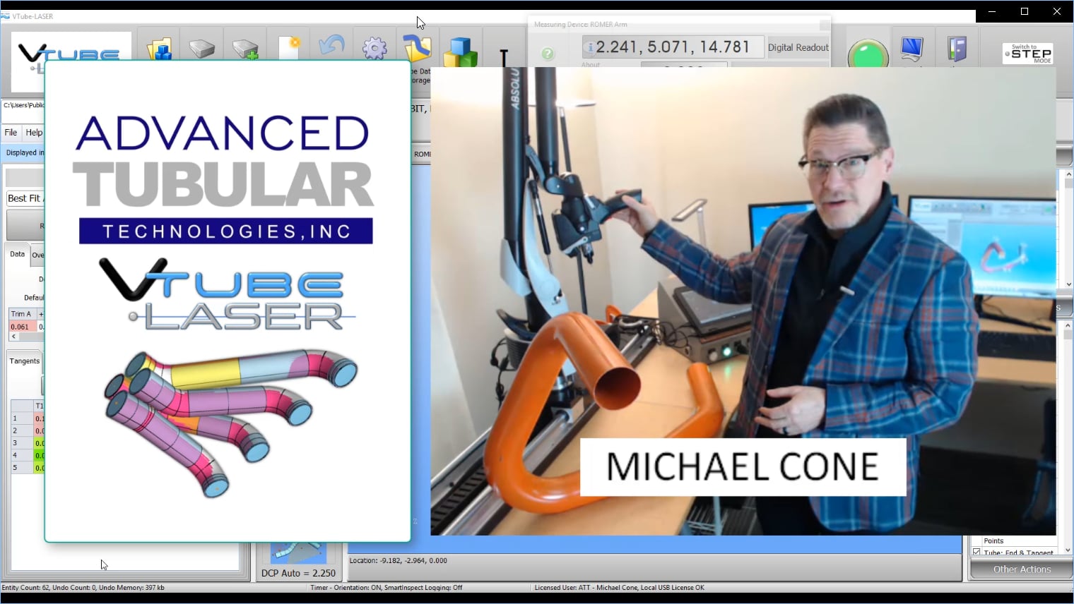 VTube-LASER Communicating with BendPro G2 on an RbSA Industrial BOOST ...