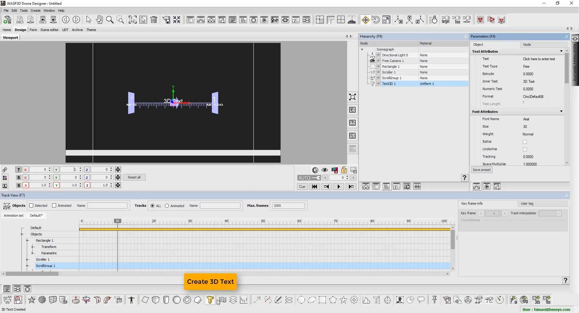 Create Animated 3D Lower Thirds in Real Time | Learn WASP3D on Vimeo