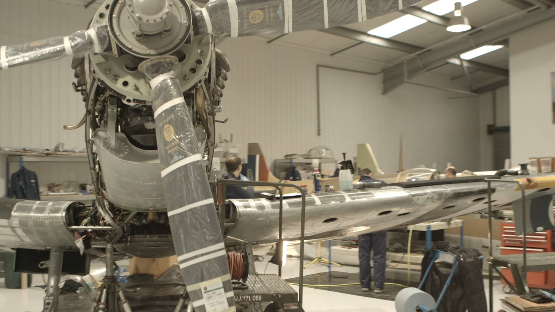Biggin Hill Heritage Hangar Spitfire Tours on Vimeo