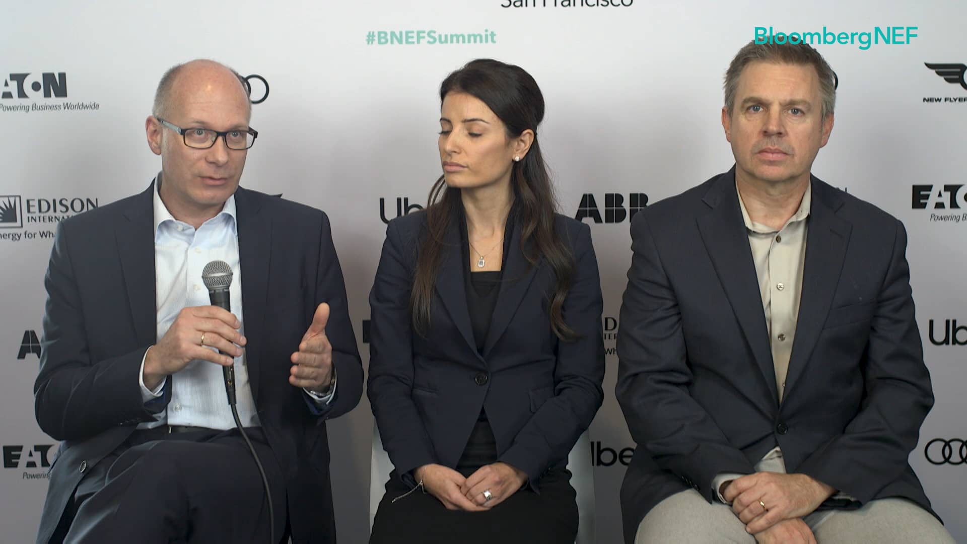 BNEF Summit San Francisco 2019: One-on-One - Frank Muehlon, Stephanie ...