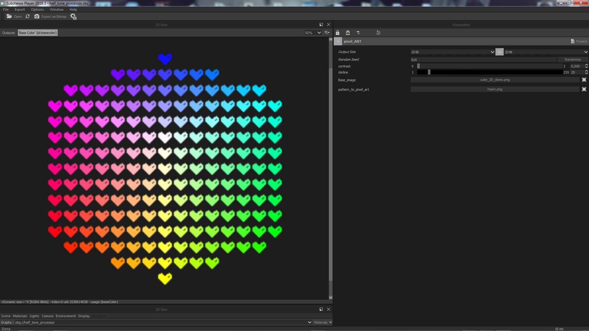 Pixel-art node substance Designer on Vimeo