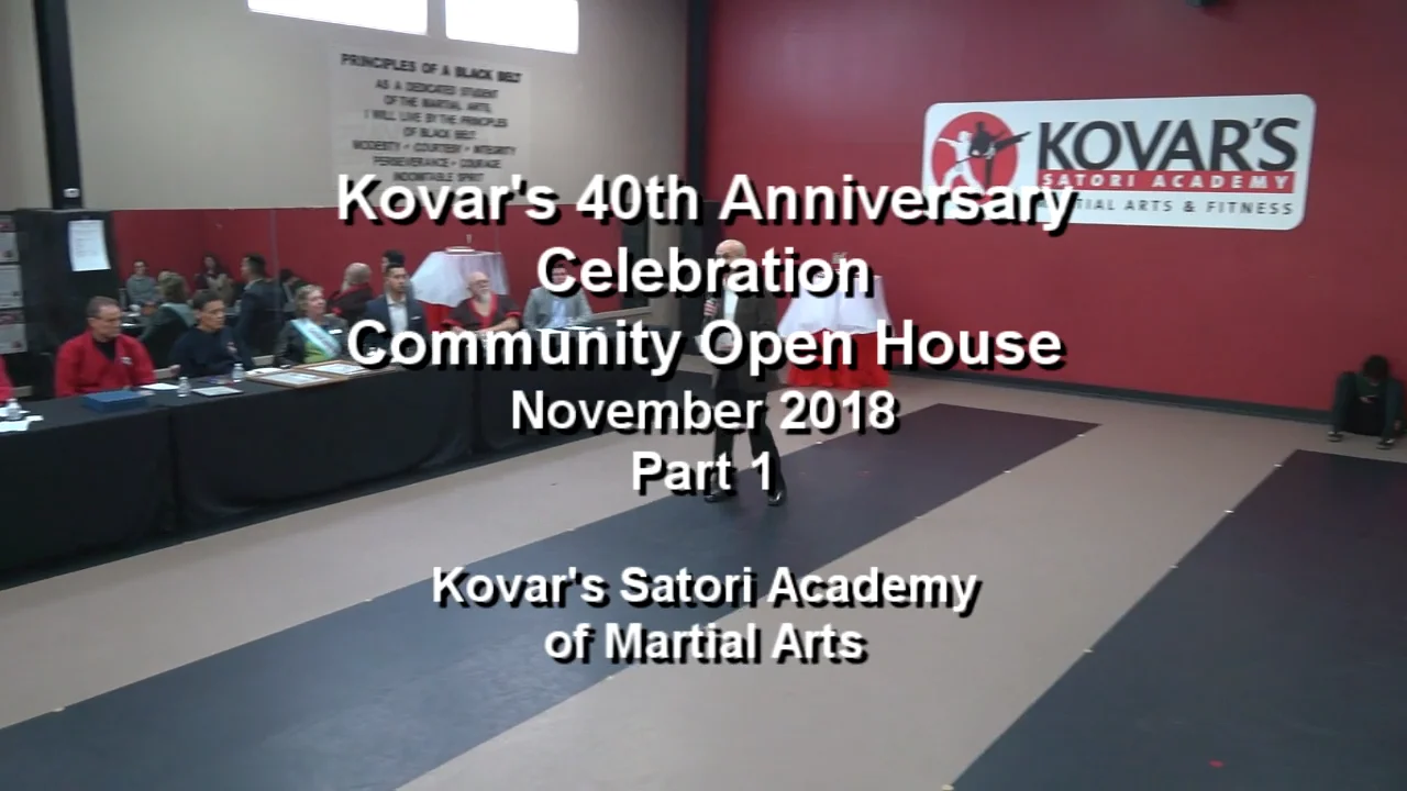 Kovar's All Access Home Karate Class - Show 578 0219 on Vimeo