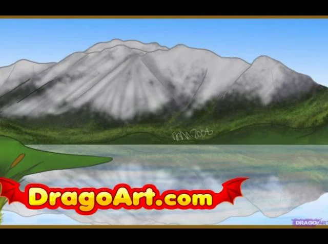 How to draw Mountains, step by step on Vimeo