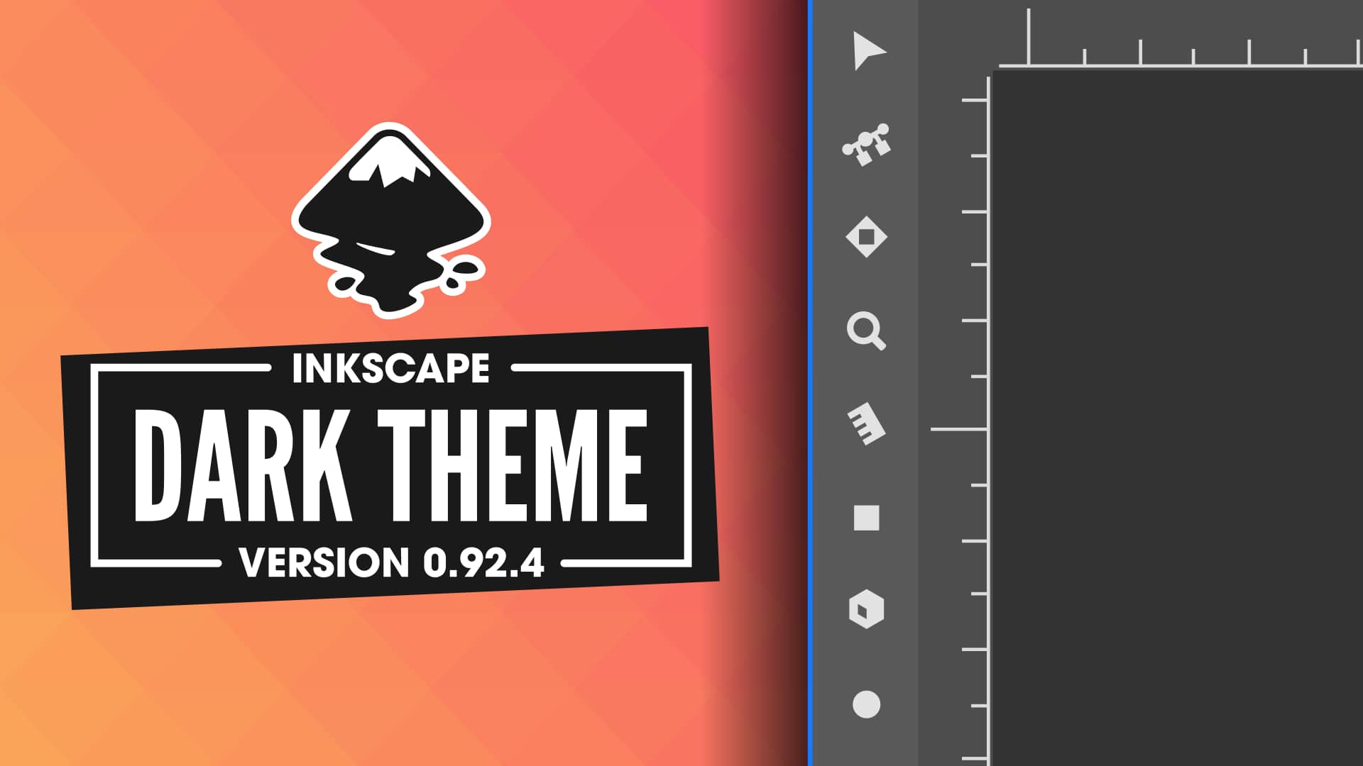 Inkscape Dark Theme for Windows | Version 0.92.4 on Vimeo