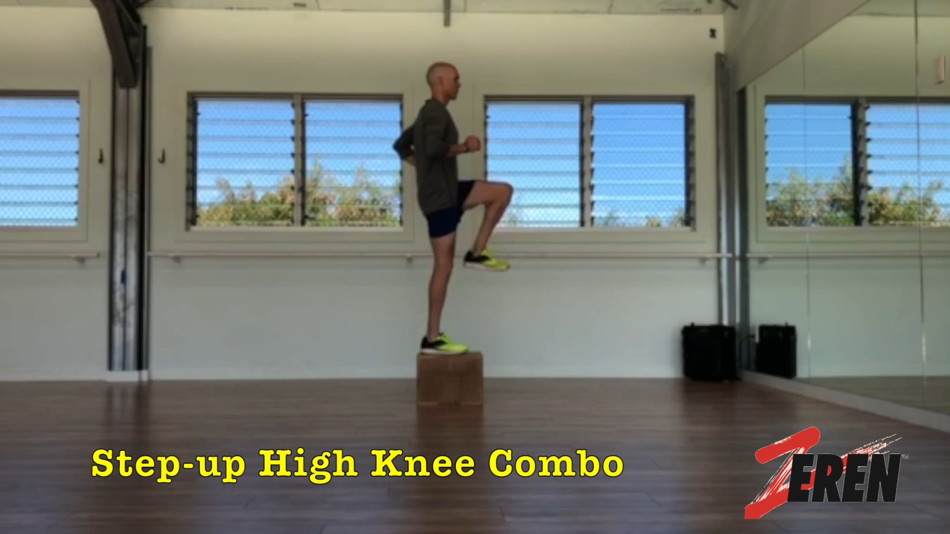 Step-up High Knee Combo on Vimeo