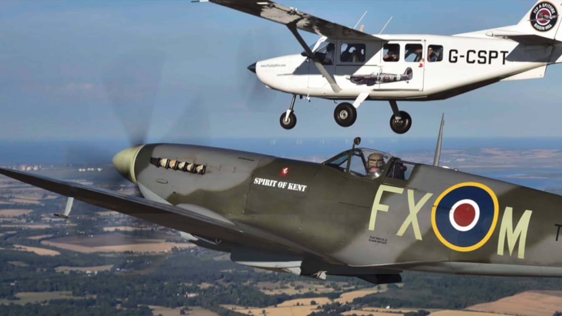 Fly With a Spitfire on Vimeo