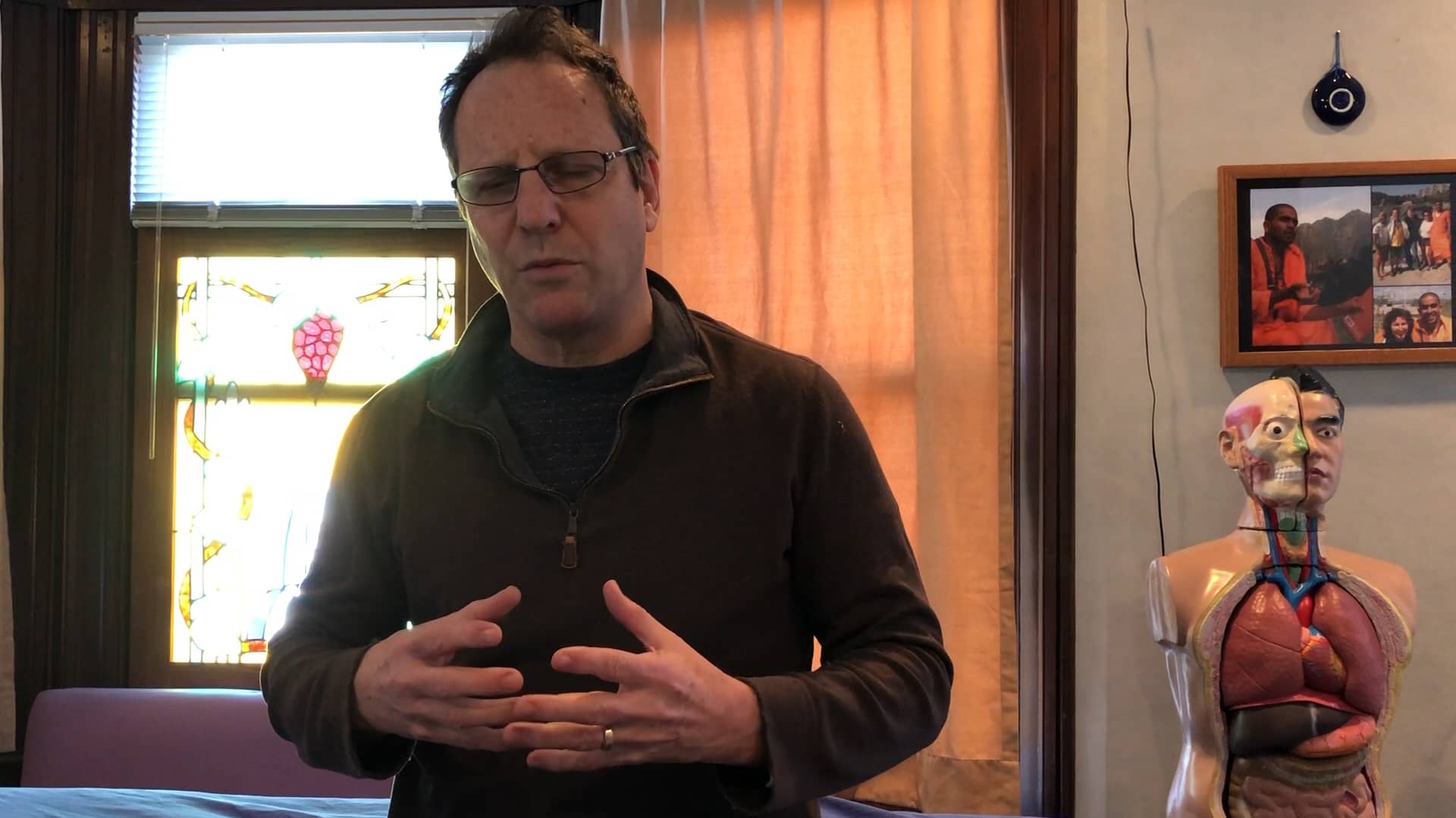 Ray Hoffman, comments on Richard's work as a movement therapist. on Vimeo