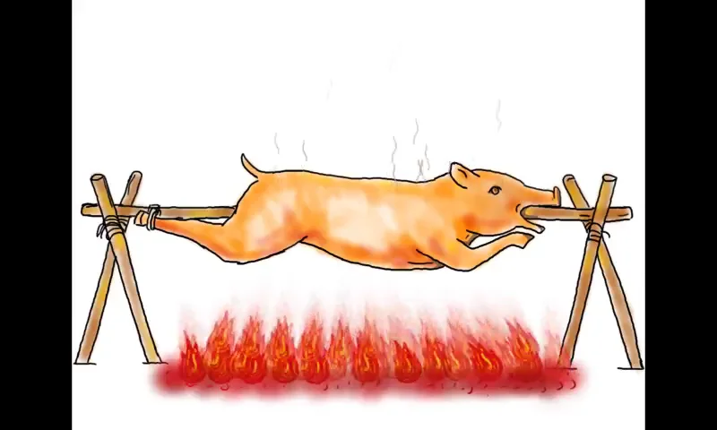 Lechon Baboy Drawing