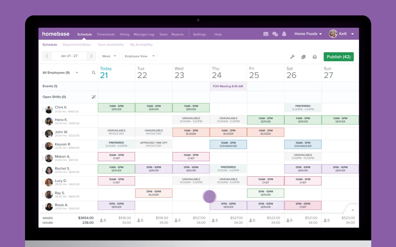 Homebase Scheduling on Vimeo