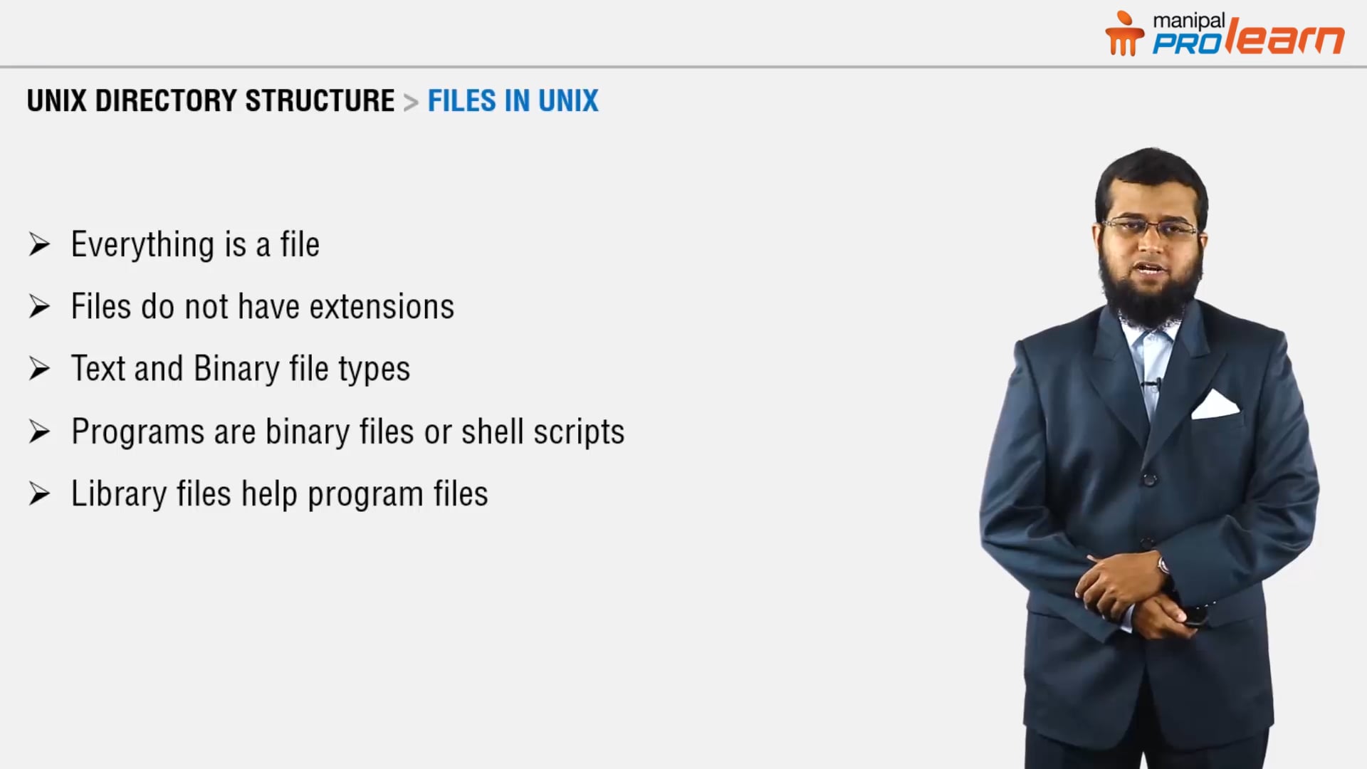 Lecture 1 - UNIX Directory Structure on Vimeo