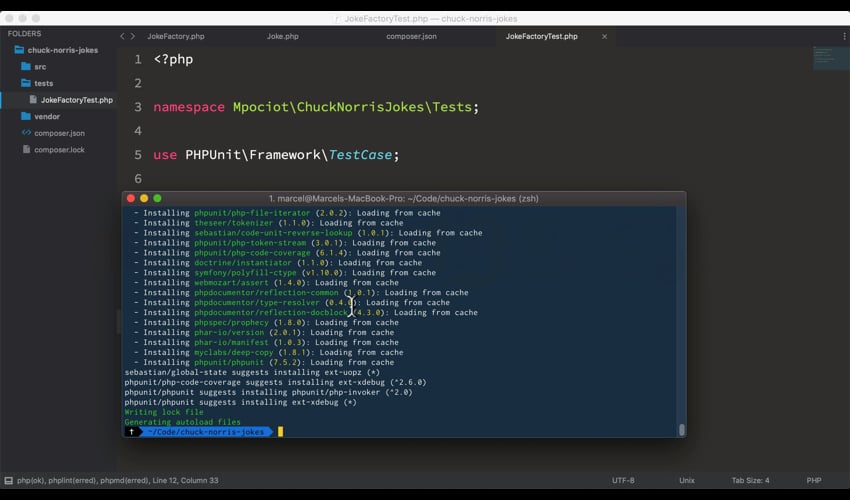 Your first test - PHP Package Development - Beyond Code Your first test - PHP Package Development - Beyond Code