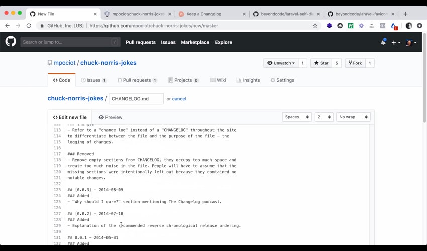Changelog - PHP Package Development - Beyond Code Changelog - PHP Package Development - Beyond Code