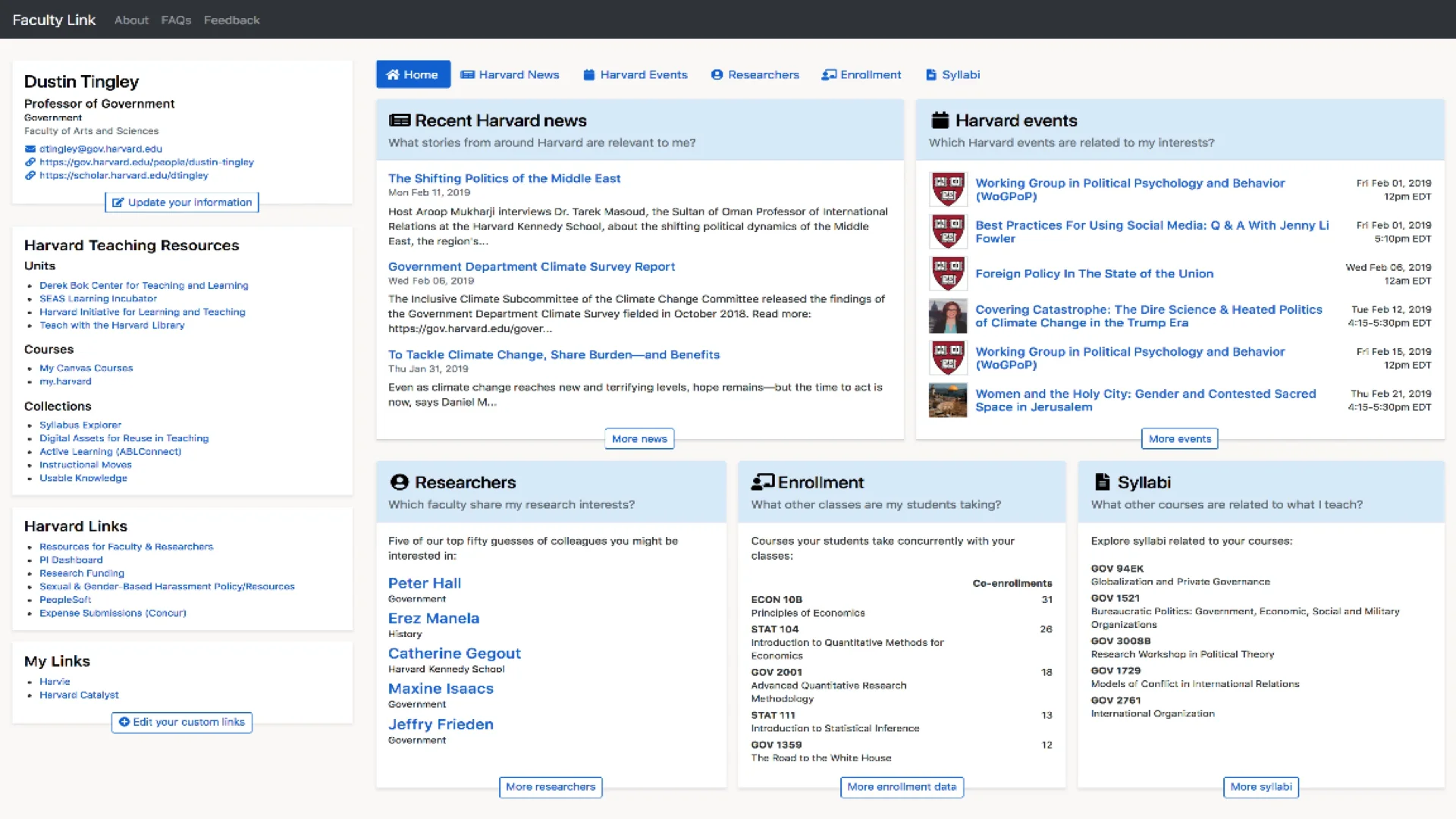Harvard Link - Feature Walkthrough on Vimeo