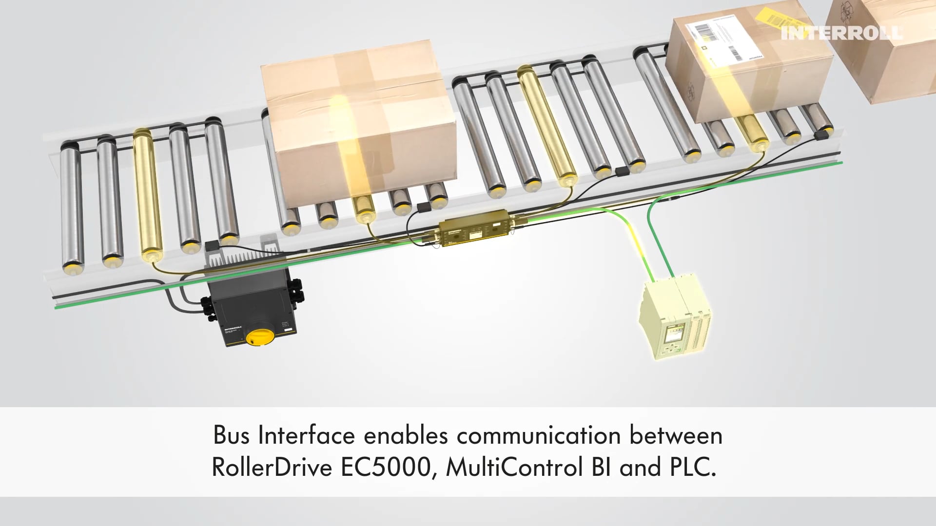 Interroll EC5000 with bus interface: Know your conveyor system on Vimeo