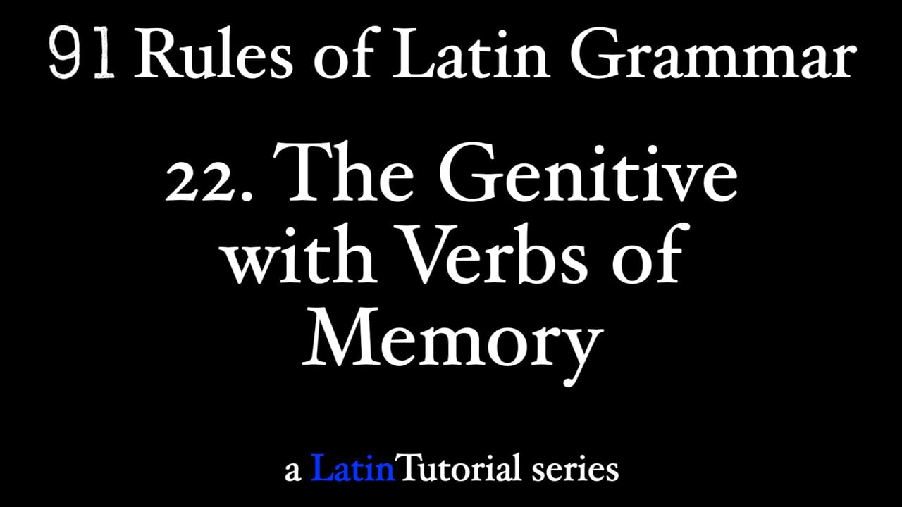 LatinTutorial